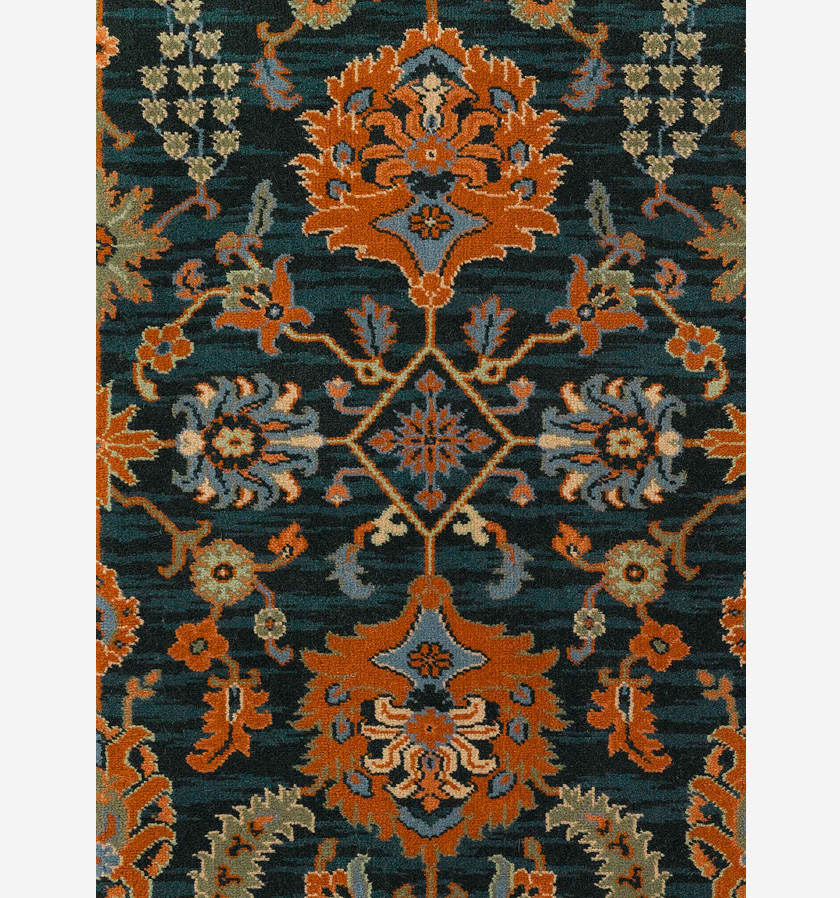 Tigris Green | Ground Carpets | Carpets | Reproduction | Robert Kime Ltd.