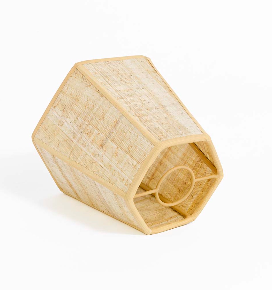 7" Hexagonal Papyrus Shade ES Pendant | Papyrus Shades | Lampshades ...