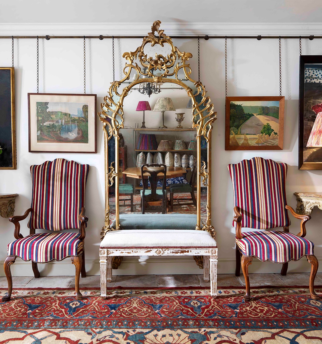 Antique Brass Picture Railing | Picture Rail Range | Picture Rail | The ...