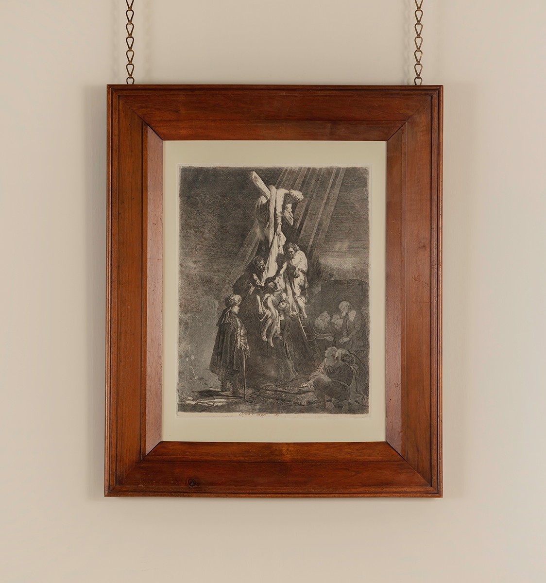 Rembrandt (Dutch, 1606 -1669) Copper Plate Engraving Of The Deposition, 1633 | Artwork ...