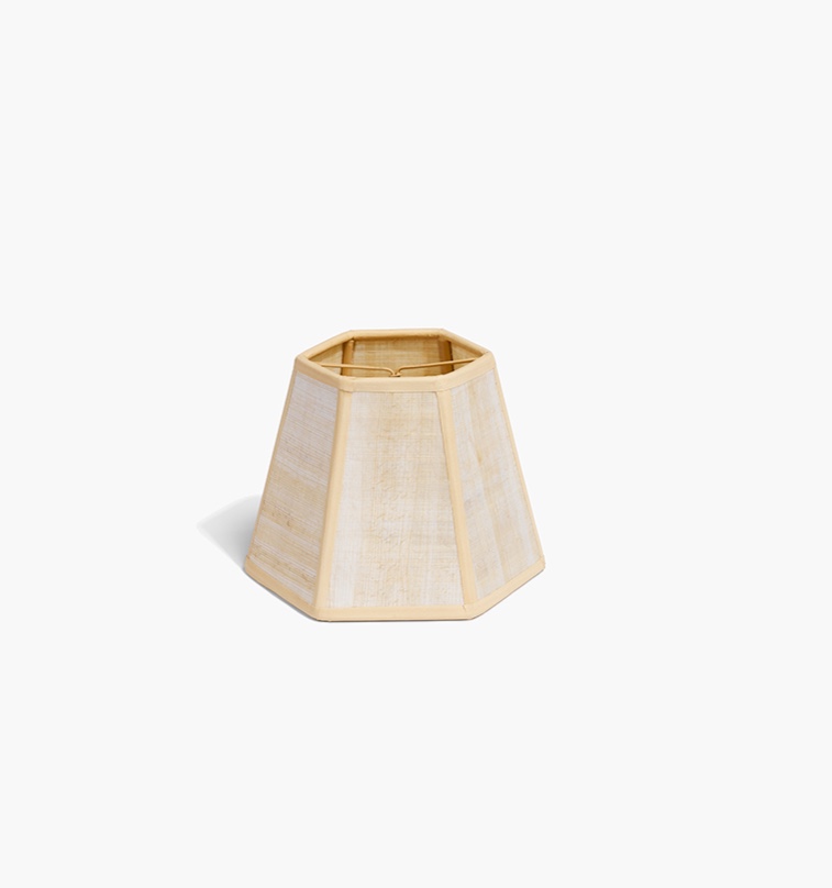 6" Papyrus Shade Hexagonal | Papyrus Shades | Lampshades | The ...