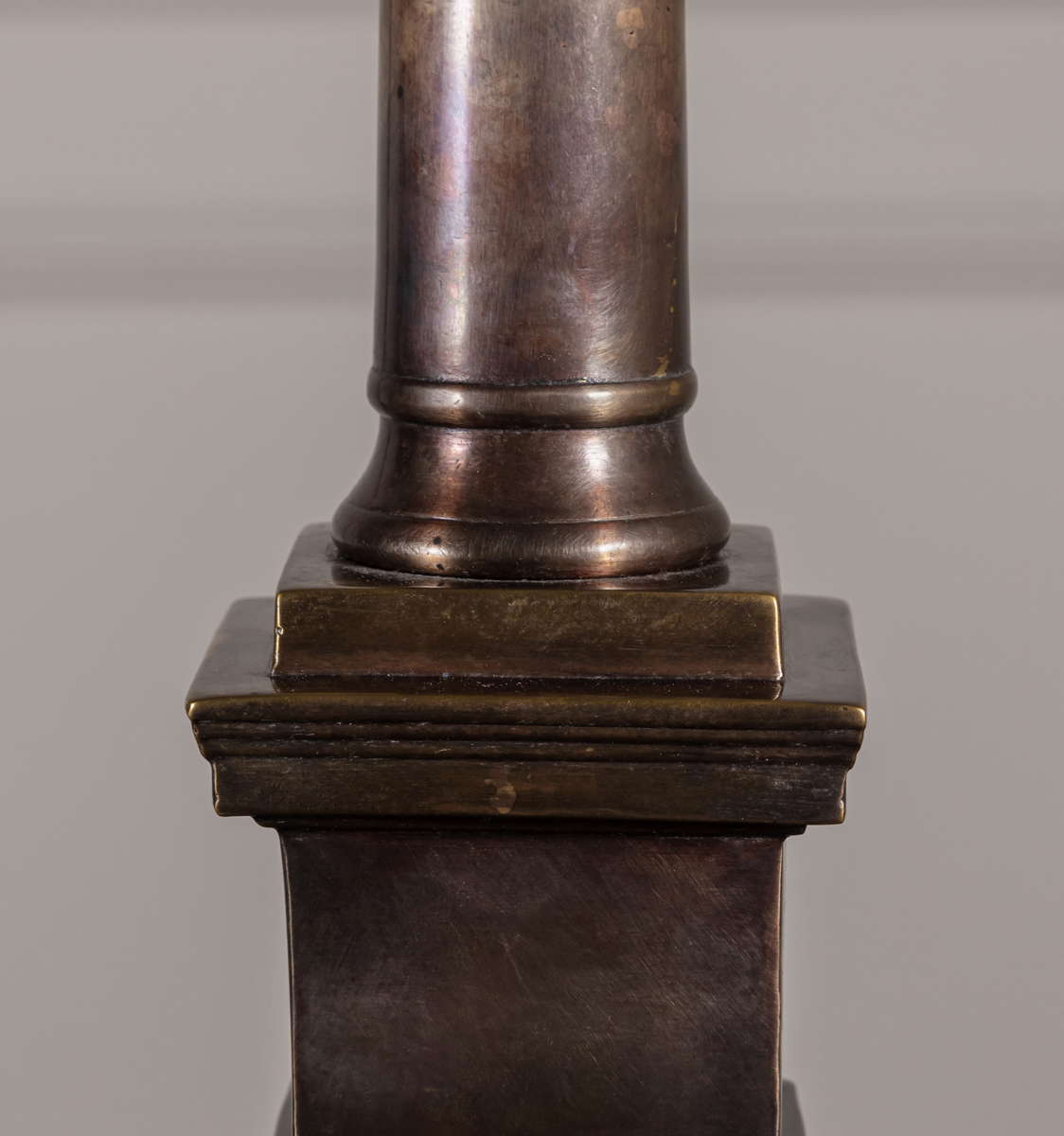 Plain Column Lamp - Antique Brass | Robert Kime Ltd | Antiques ...