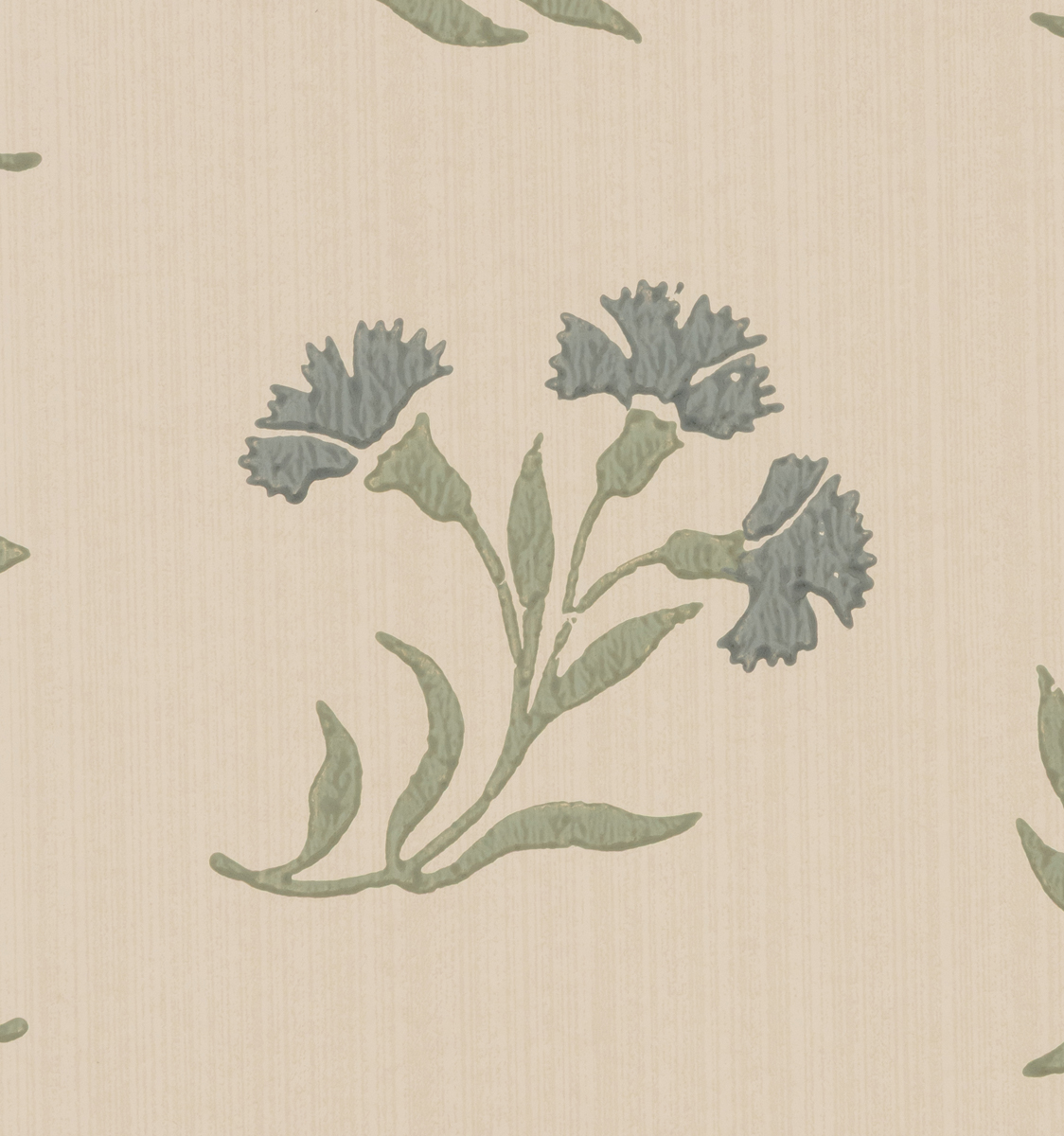 Gilly Flower Blue | Robert Kime Ltd | Antiques | Fabrics | Wallpapers ...