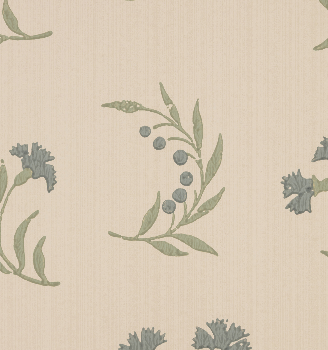 Gilly Flower Blue | Robert Kime Ltd | Antiques | Fabrics | Wallpapers ...