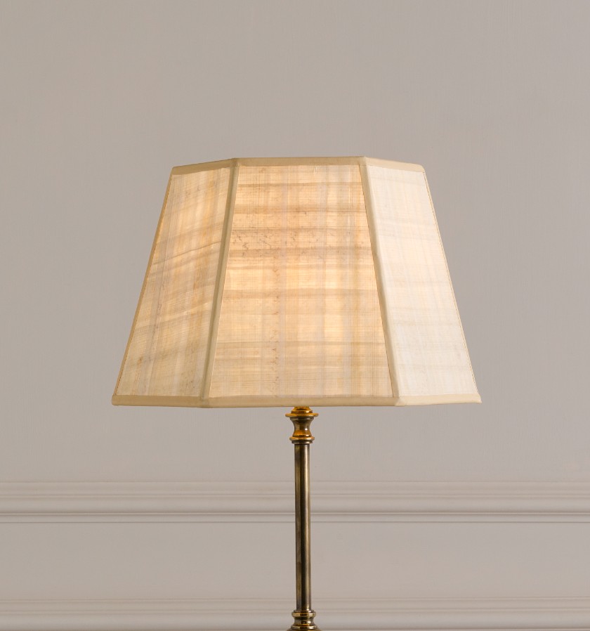 10" Papyrus Shade Hexagonal - Duplex